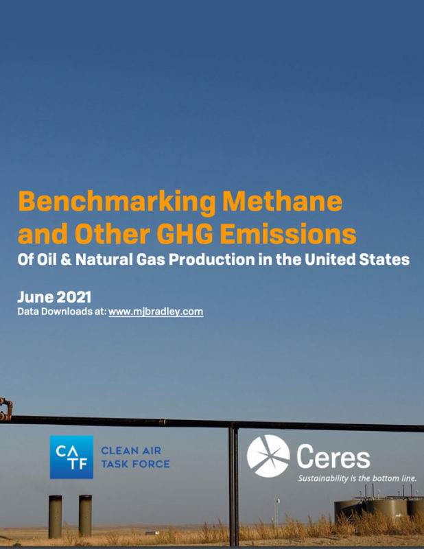 Benchmarking Methane and Other GHG Emissions of Oil & Natural Gas ...