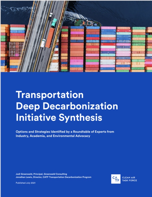 Transportation Deep Decarbonization Initiative Synthesis – Clean Air ...