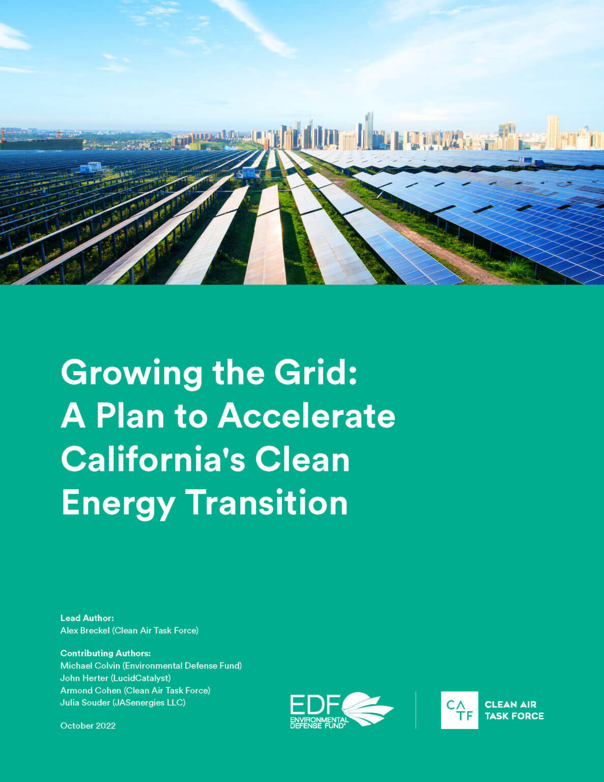 Growing the Grid: A Plan to Accelerate California's Clean Energy Transition – Clean Air Task Force