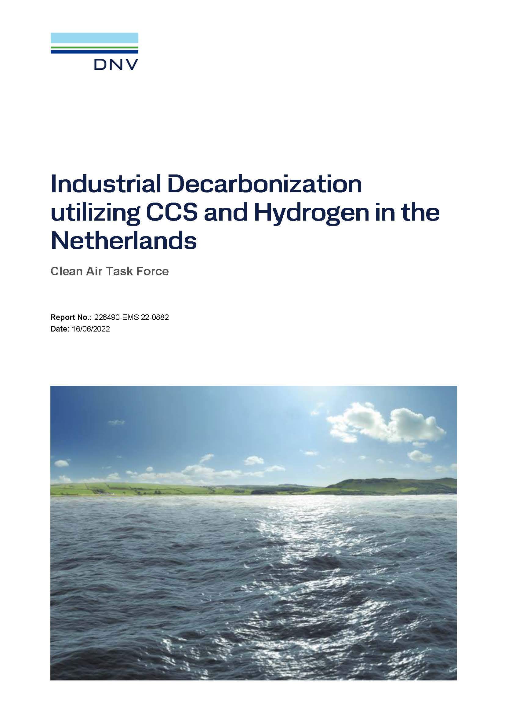 Industrial Decarbonization Utilizing CCS and Hydrogen in the Netherlands – Clean Air Task Force