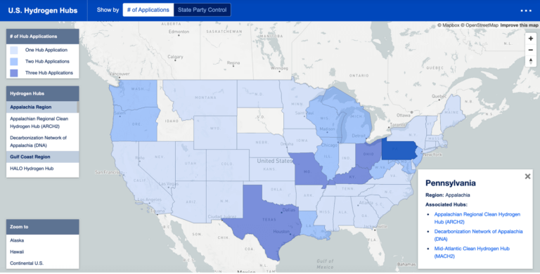The outlook for U.S. hydrogen hubs: Who’s applying and what they could ...