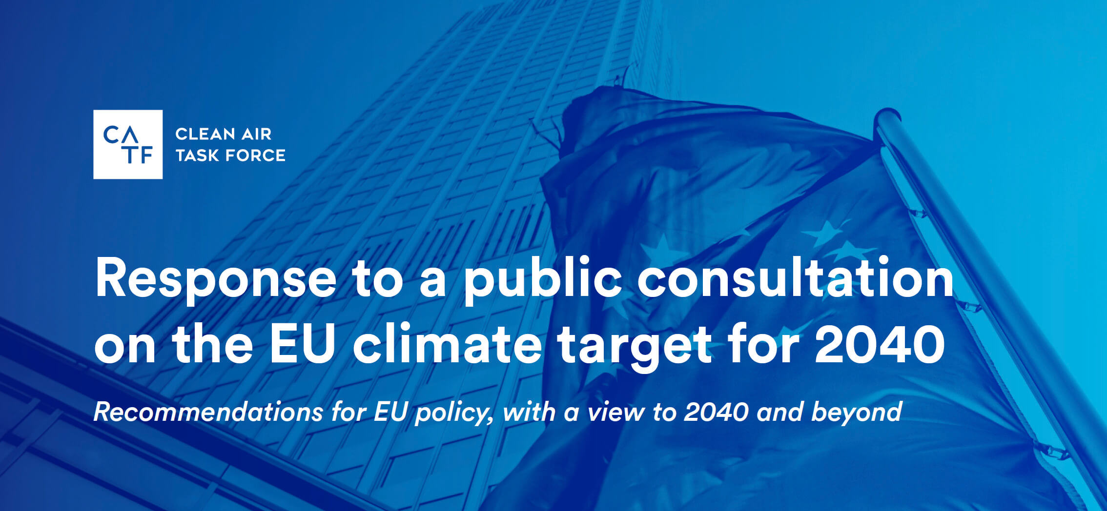 Response to a public consultation on the EU climate target for 2040 ...
