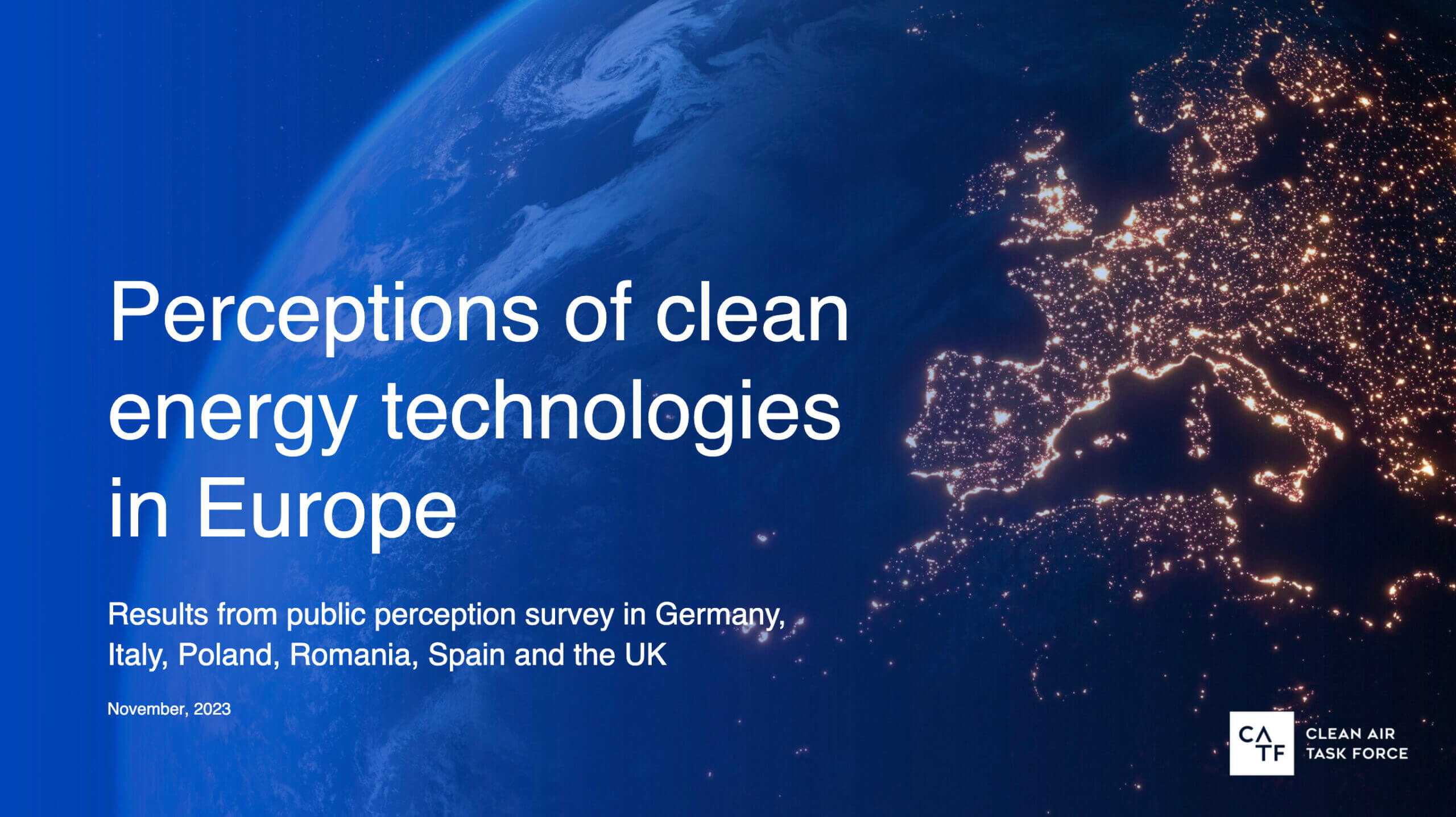 Perceptions of clean energy technologies in Europe – Clean Air Task Force