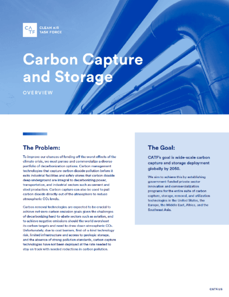 Program Overviews and Initiatives – Clean Air Task Force