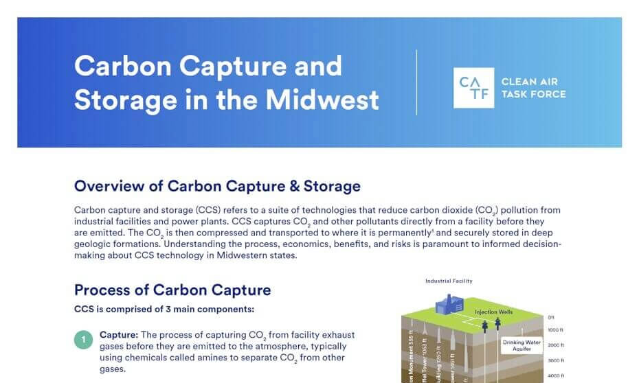 Carbon Capture and Storage in the Midwest – Clean Air Task Force