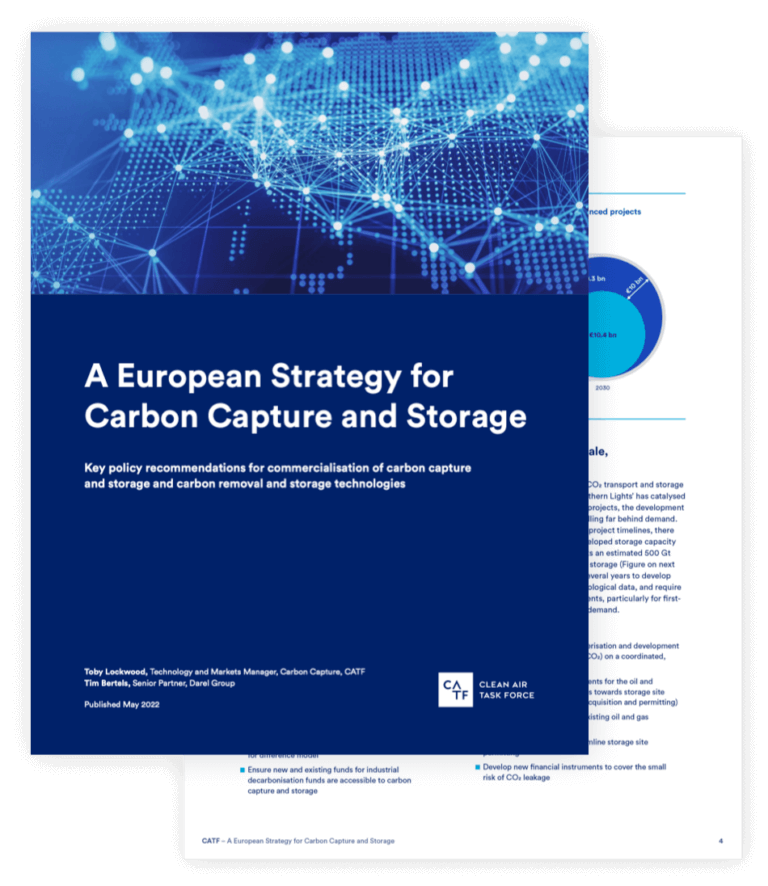 Carbon Capture and Storage in Europe – Clean Air Task Force