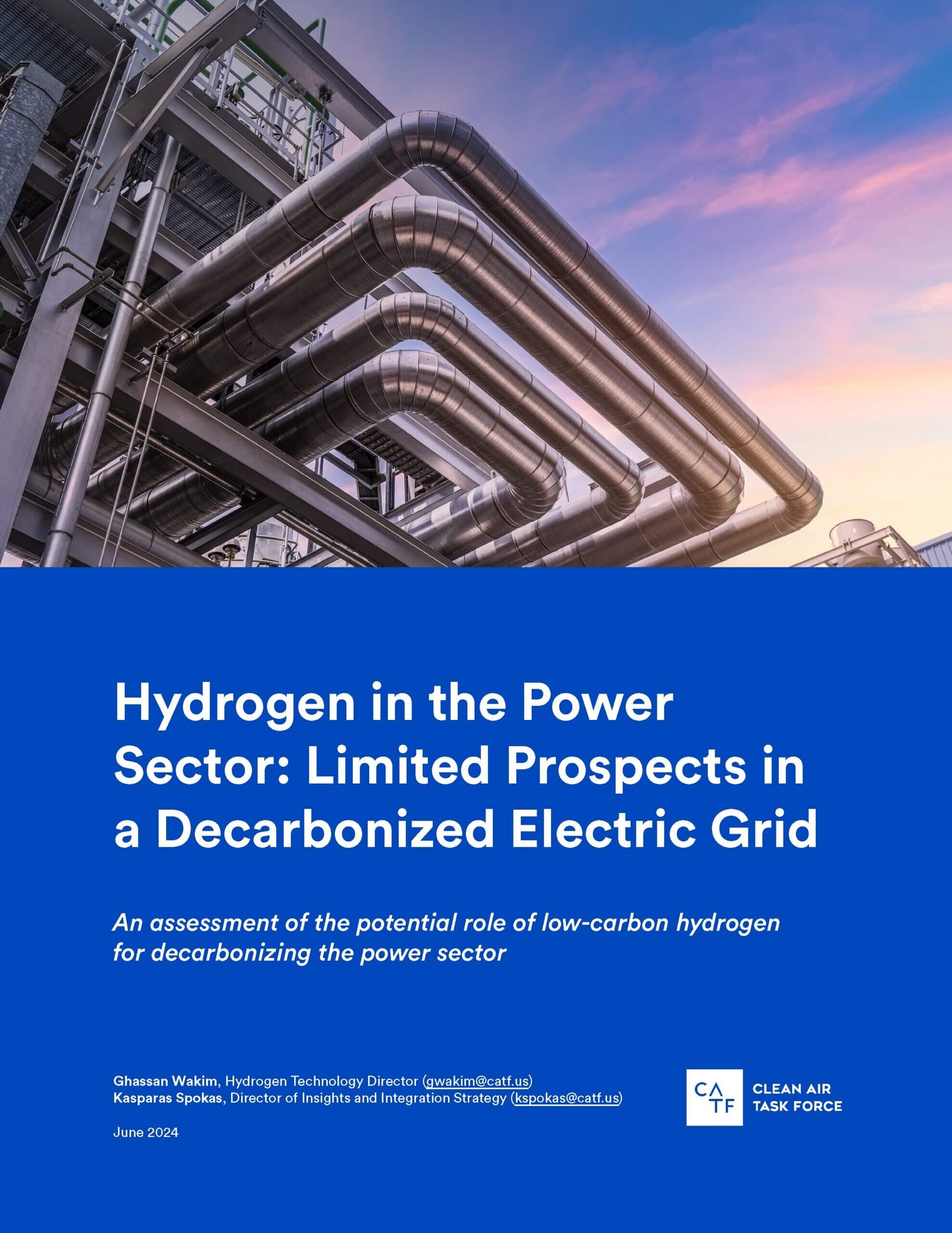 Hydrogen in the Power Sector: Limited Prospects in a Decarbonized ...