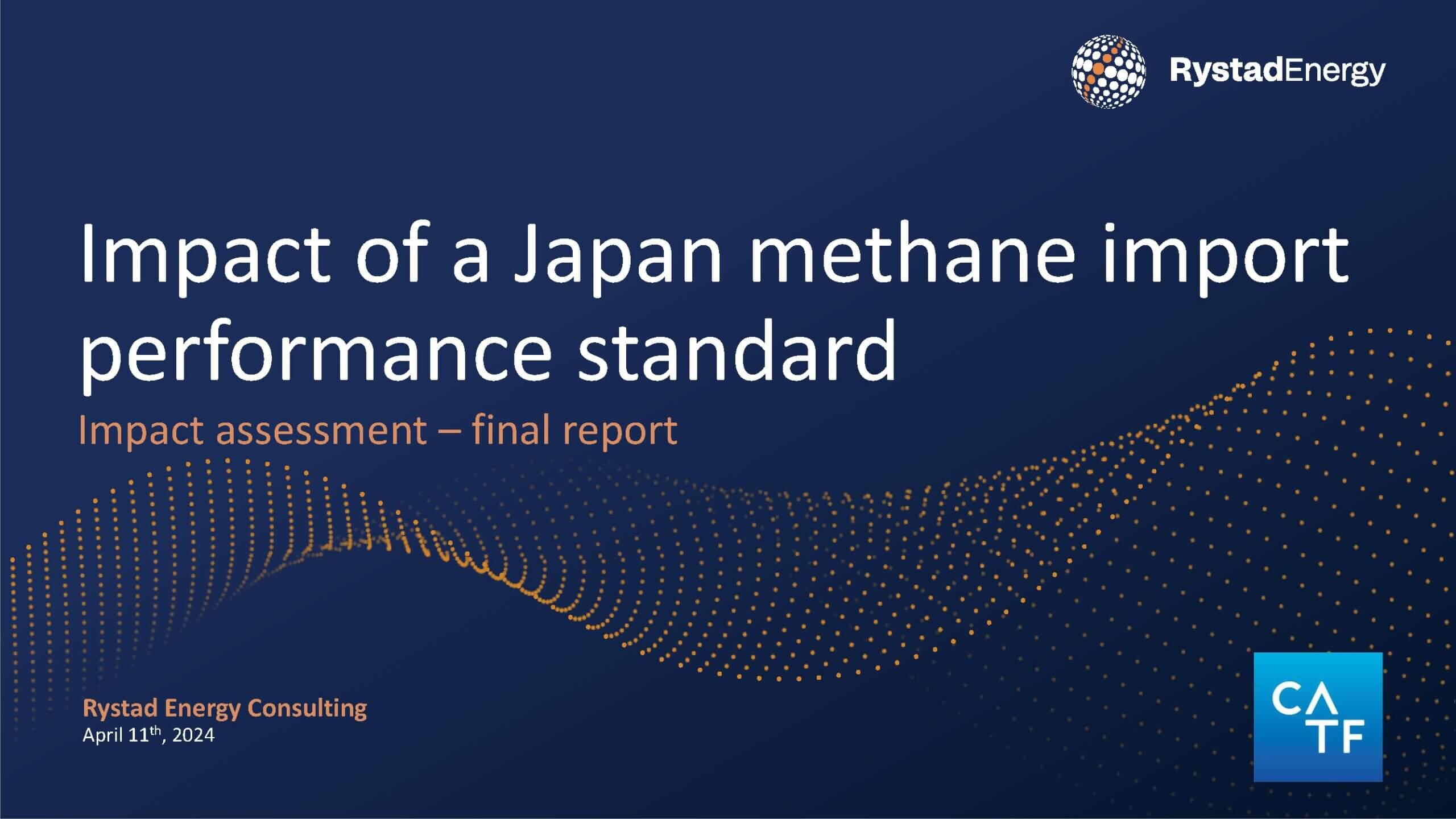 Impact of a Japan Methane Import Performance Standard – Clean Air Task ...