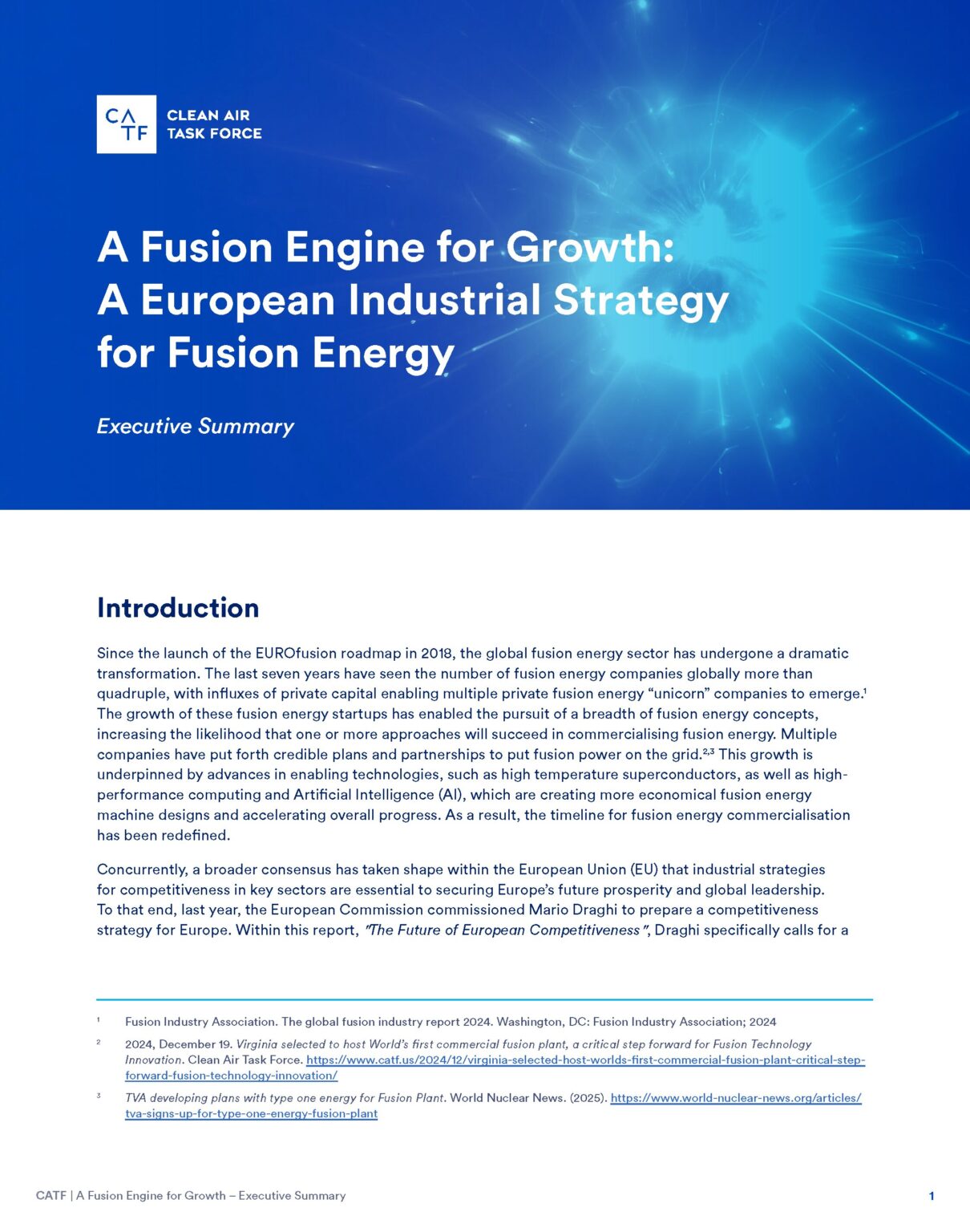 Fusion Energy – Clean Air Task Force