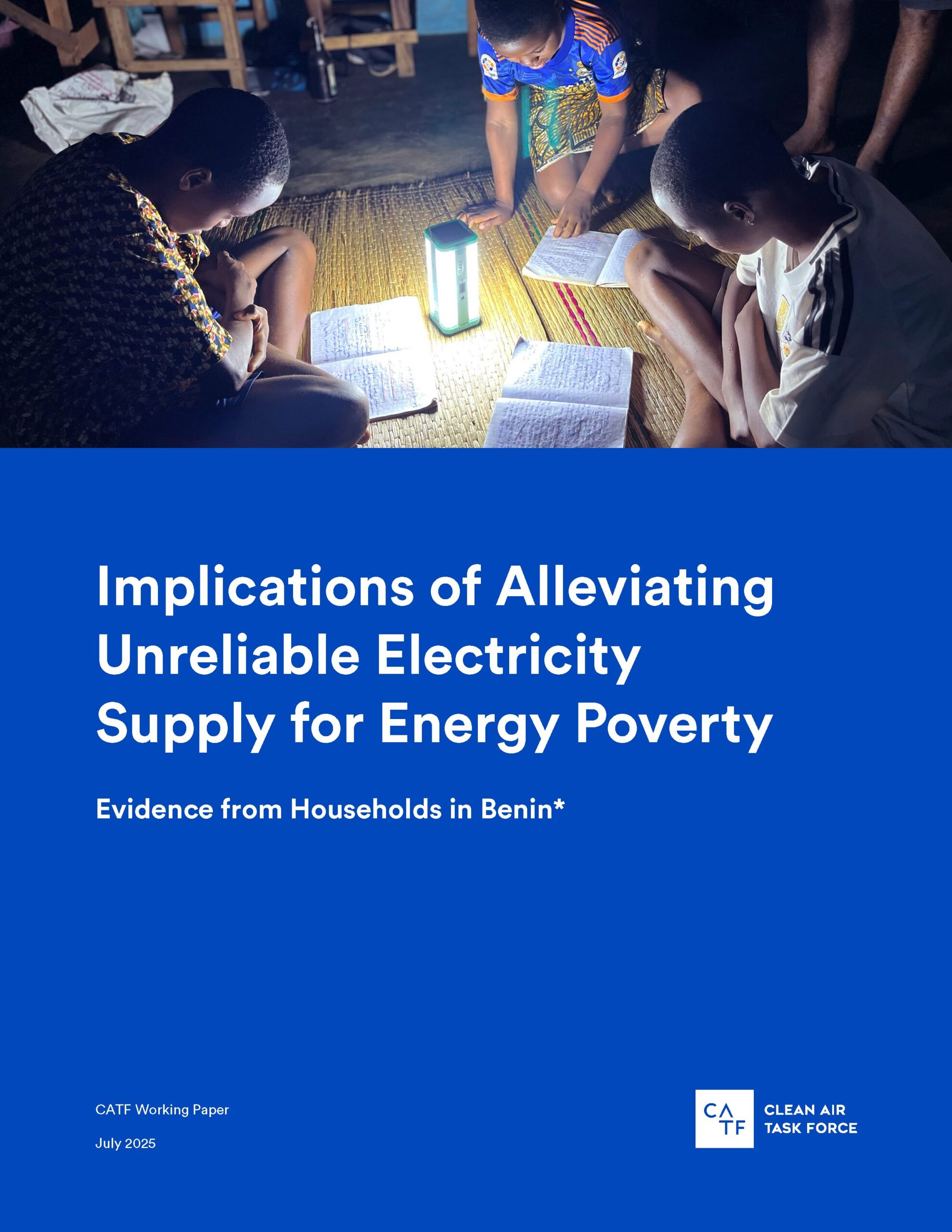 Implications of Alleviating Unreliable Electricity Supply for Energy ...