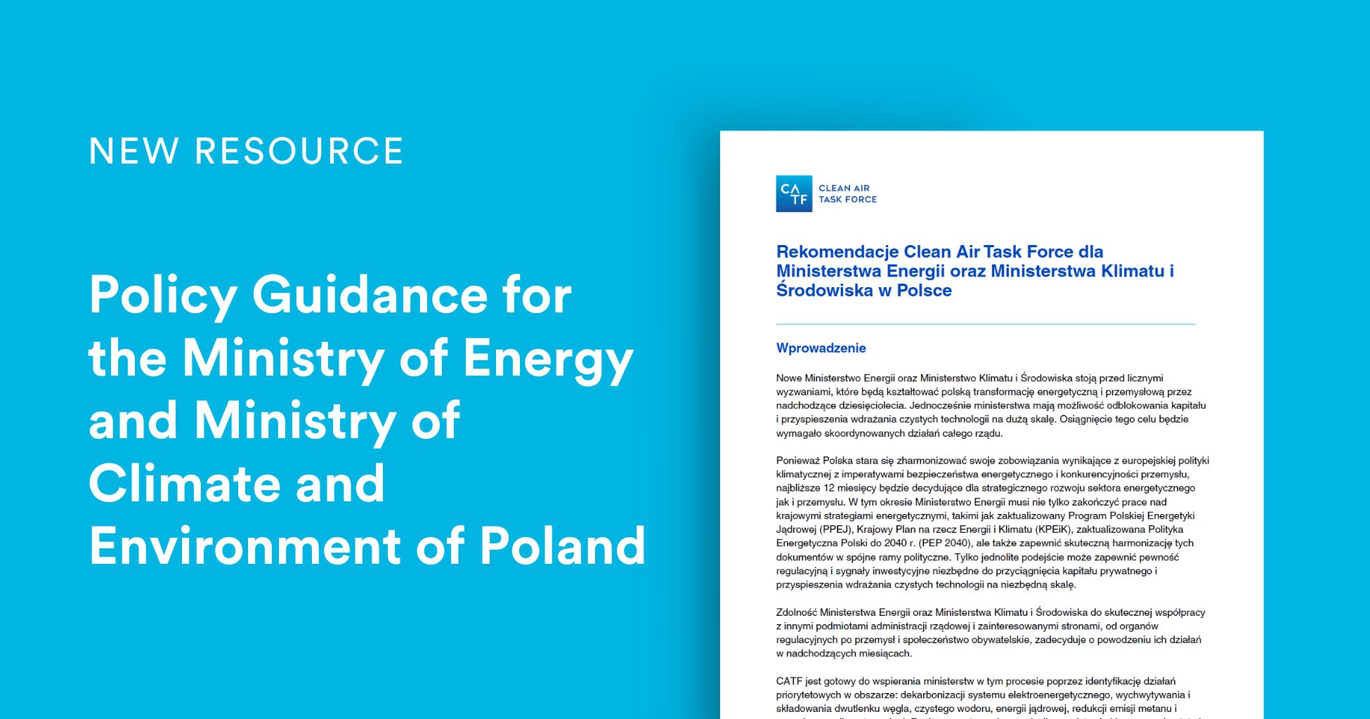 Policy Guidance for the Ministry of Energy and Ministry of Climate and ...