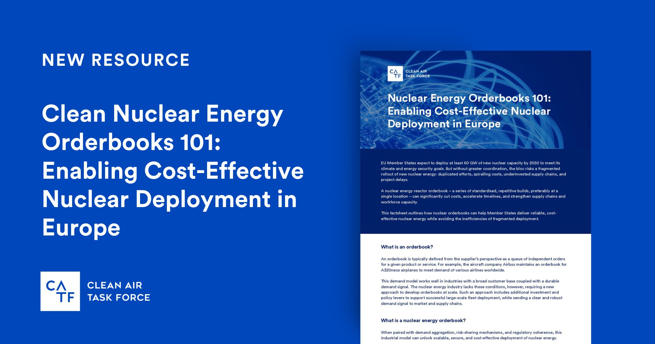 Nuclear Energy Orderbooks 101: Enabling Cost-Effective Nuclear ...
